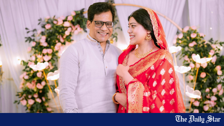 Tanzika Amin ties the knot in her mother’s wedding saree | The Daily Star
